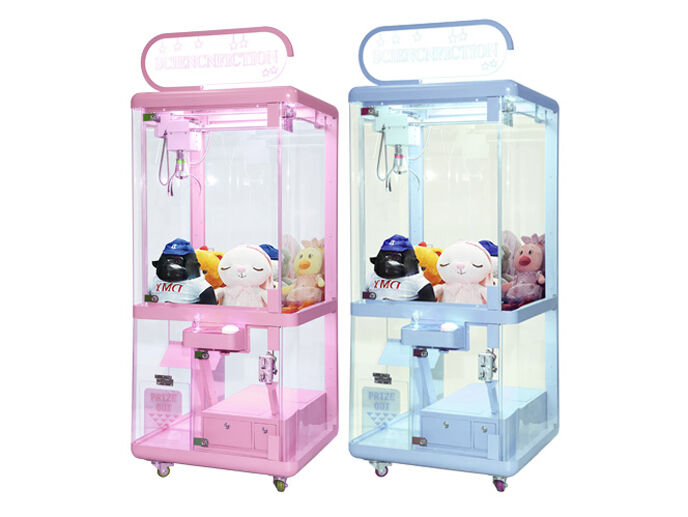 Sciencnfiction Fully Transparent Claw Crane Game Machine, China Sciencnfiction Fully Transparent ...